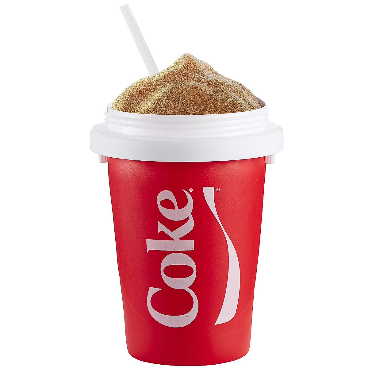 ChillFactor Coca Cola slushy Maker - Reusable slushy Maker Cup, Homemade slushies. Squeeze Cup slushy Maker Kitchen Toys