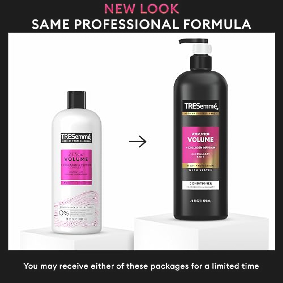 TRESemmé 24 Hour Volume Conditioner For Fine Hair Formulated With Pro Style Technology 28 Fl Oz