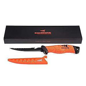 KastKing Bait Knife and Fillet Knife, Boning and Food Prep Knives, 5 inch Bait Knife