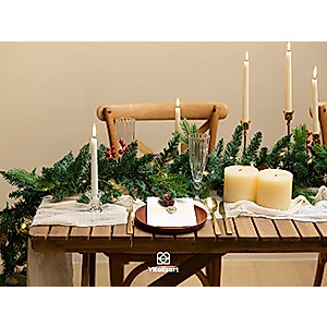 Vitalizart Ivory Cream Ribbon Organza Sheer Ribbon 1 inch x 30Yd in Total Handmade Eco-Friendly Fabric Ribbons for Gift Wrapping Christmas Tree Crafts Bows Wedding Invitations Wreaths Wrap