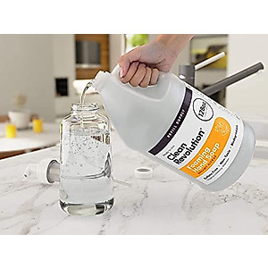 Clean Revolution Foaming Hand Soap Refill Supply Container, Ready to Use Formula, Dreamy Citrus Fragrance, Gluten Free, 128 Fl. Oz