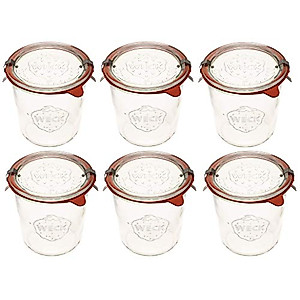 Weck 742 Mold Jar - .5 Liter, Set of 6