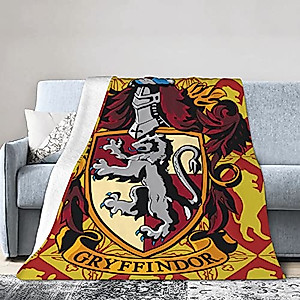 DIGOOD Gryffin-Dor Blanket Micro Fleece Throw Blanket Soft Cozy Blankets for Bed Couch Living Room 50 X 40 Inch, 50''x40''