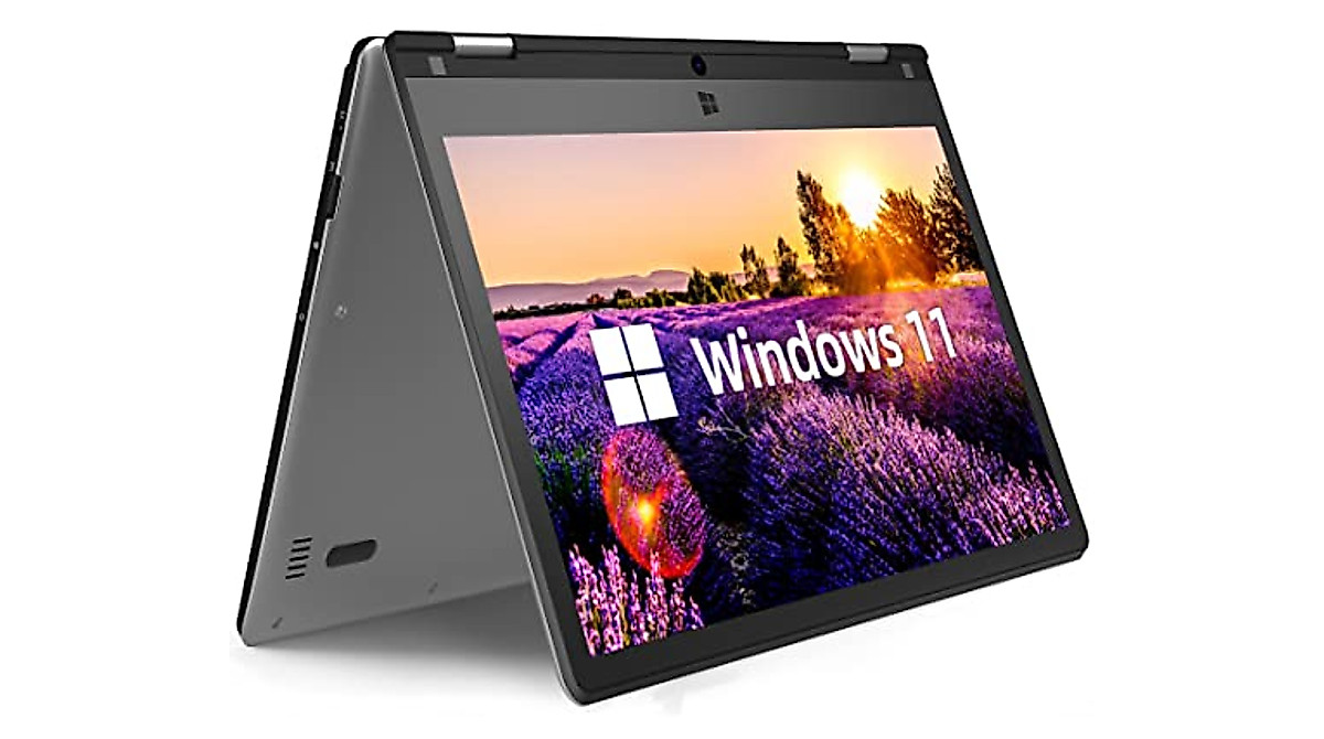 MELIUNA 2-in-1 Laptop with Touchscreen | Fast, Portable, Windows 11