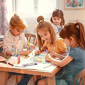 R-ejet Dual Brush Marker Pens - 12 Double Tip Brush Pens Art Markers - Fine and Brush Tip Pen Art Supplier for Kids Adult Coloring Books, Bullet Journaling, Drawing