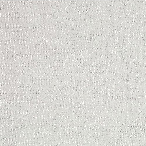 Coaster Home Furnishings Evangeline Oval Vanity Stool with Faux Diamond Trim Silver and Ivory