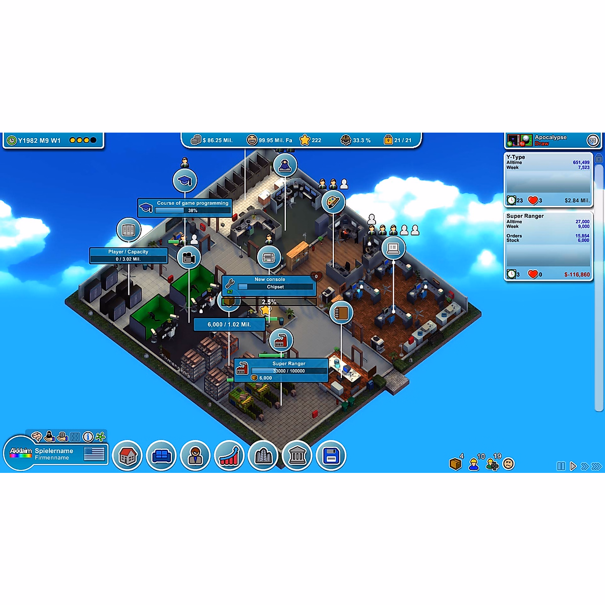 Mad Games Tycoon PS4 (PS4)