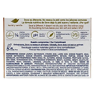 Dove, Beauty Bar Soap Variety Pack of 12, Go Fresh, Shea Butter, Coconut Milk, White - 135g