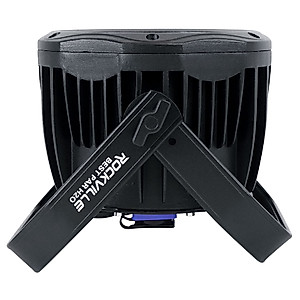 Rockville Best Pack H2O (6) Water Resistant Battery Par DJ Lights+Charge Case