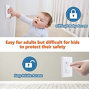 Bundle of Retractable Baby Gate White - PRObebi 360 Retractable Dog Gate + 38 PCS Outlet Covers Baby Proofing