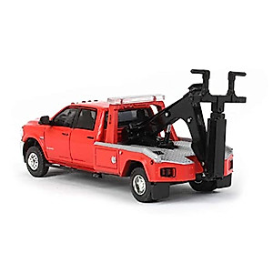 Truck 1/64 Flame Red 2022 Ram 3500 Wrecker Tow Dually Drivers 11 46110-F