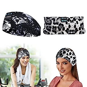 Bluetooth Headband Headphones Wireless Sleep Headphones, Music Sports Headband for Sleeping, Jogging, Workout, Yoga, Sleeping Headphones