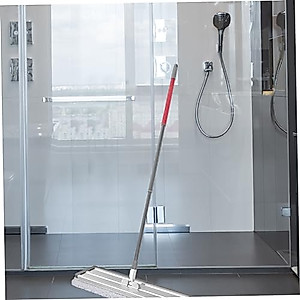 KOMBIUDA Mop Stick Mop Replacement Handle Household Mop Pole Replacement Mop Rod Commercial Mop Extendable Mop Pole Broom Pole Metal Mop Pole Mop Handles for Floor Cleaning Broom Rods Iron