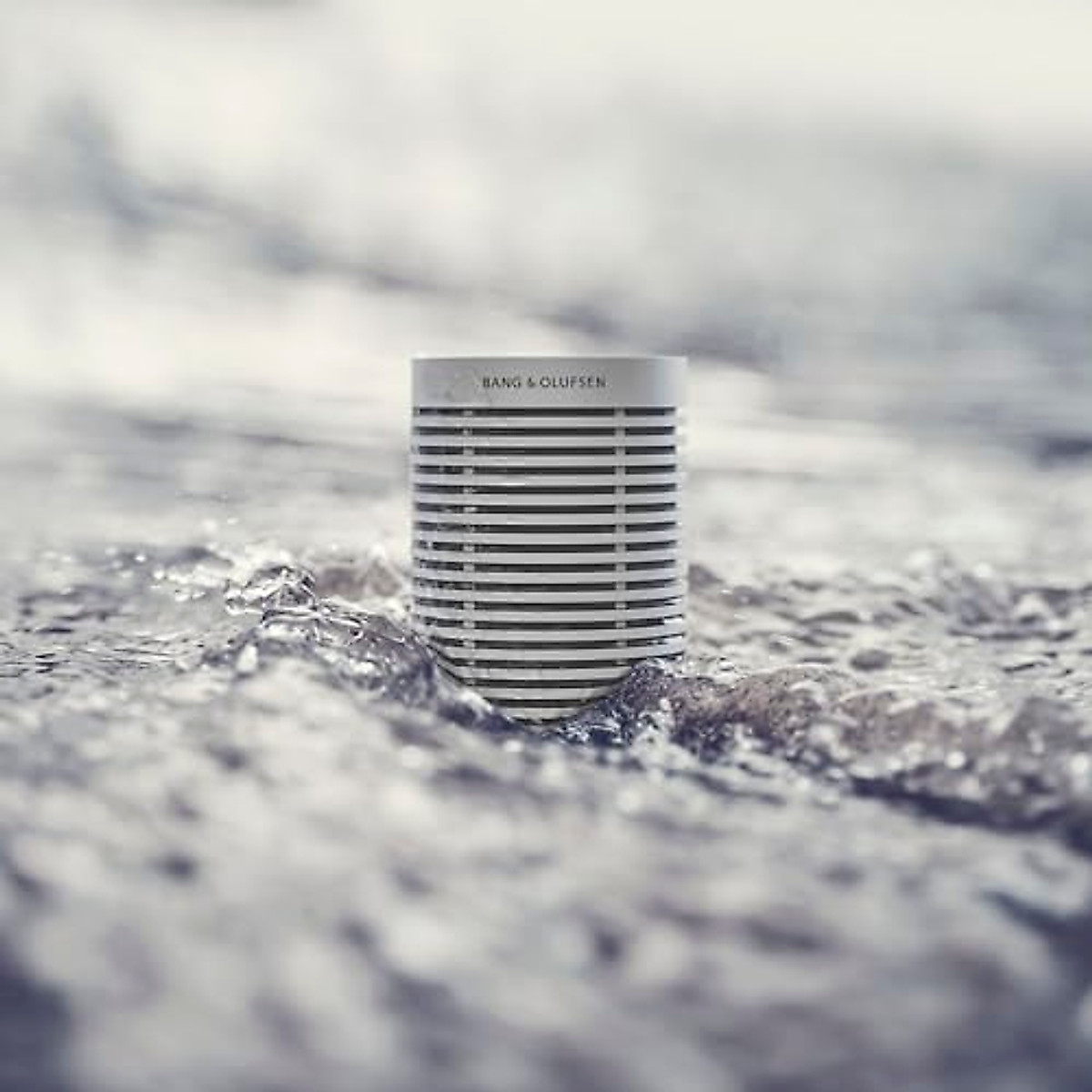 Bang & Olufsen Beosound Explore - Wireless Outdoor Bluetooth speaker, IP 67 Dustproof and Waterproof, Grey Mist