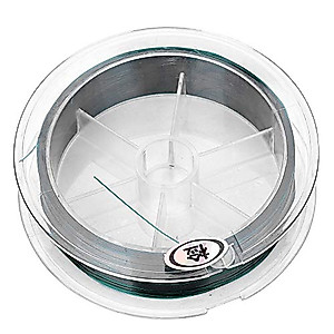 Tgoon Nylon Fishing Line, Stretch Wear-Resistant Flexible Fish Line Stable Competitive Fishing Line for Salt Water for Anglers(Green, 8.0)