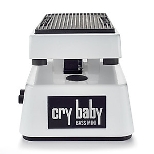 Dunlop CBM105Q Cry Baby Mini Bass Wah Pedal Bundle with 2 MXR Patch Cables and Dunlop Nickel Wound Bass Strings (Medium .045–.105)