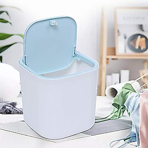 Mini Portable Washing Machine Underwear Ultrasonic Washing Machine Compact Laundry Machine with USB Cord for Underwear, Socks, Baby Clothes 3.8 L