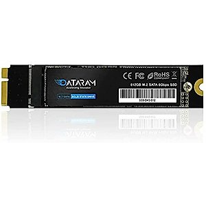 Dataram 512GB SSD Solid State for 11" & 13" MacBook Air Late 2010 Mid 2011 /A1370 A1369