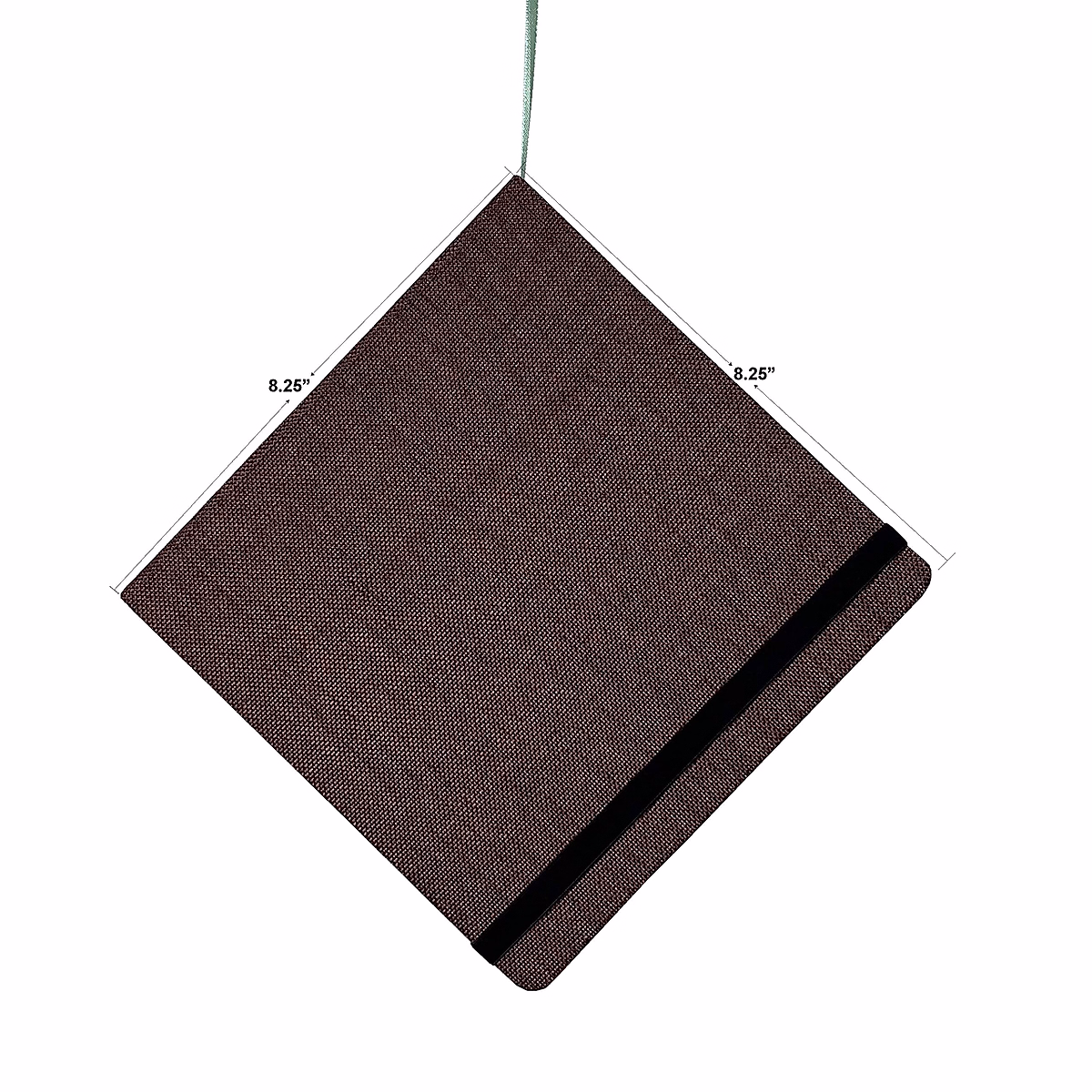 tumuarta Square Watercolor Journal, 8.25x8.25”, 140 LB, 300 GSM, 25% Cotton, Cold Press, 24 Sheets, 48 Pages, Watercolor Paper Sketchbooks for Use As Travel Mixed Media Pads On The Go