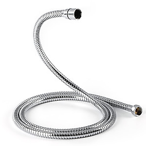 Shower Head with Handheld, TEYOON Shower Head 6 Spray, with 70.8'' Stainless Steel Hose and ABS Bracket, Premium Chrome