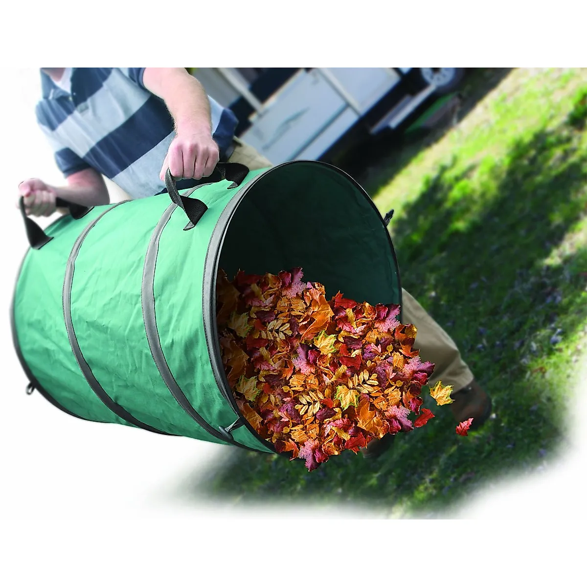 Camco 42895 XL Collapsible Container-22 X 28", Green