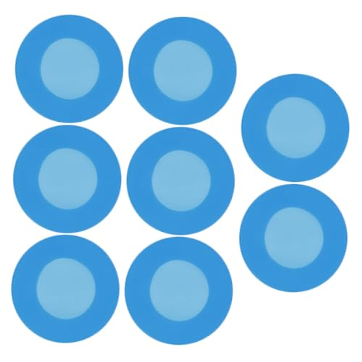 Mobestech 5sets Case Stethescope Nursing Stethethoscope Stethascope Case Protective Cover Head Protective Cover Blue 8pcs*5