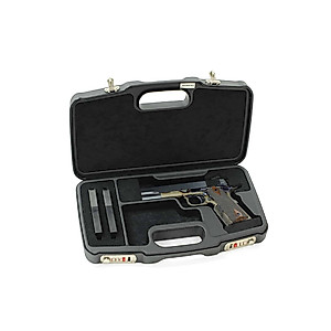Negrini Cases 2018SR/5126 Dedicated 1911 Handgun Case, Black/Black