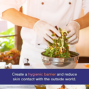 MedRose Small Latex Gloves - 100 Count Rubber Gloves - Disposable Gloves Powder Free, Waterproof, White