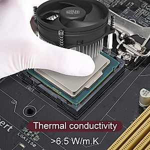 MoneyQiu HY-883-10g CPU Thermal Paste Kit-6.5 W/MK CPU Paste Thermal Compound Heatsink Paste Silicon Grease for PC CPU GPU LED PS4