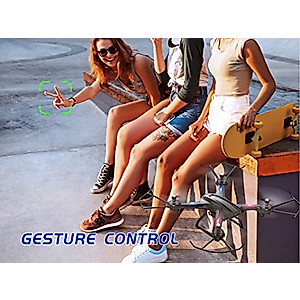 UranHub Drone with Camera for Beginners, 2K HD Camera FPV Drone for Adults with Altitude Hold, Headless Mode, Gesture Control, Voice Control and Trajectory Flight