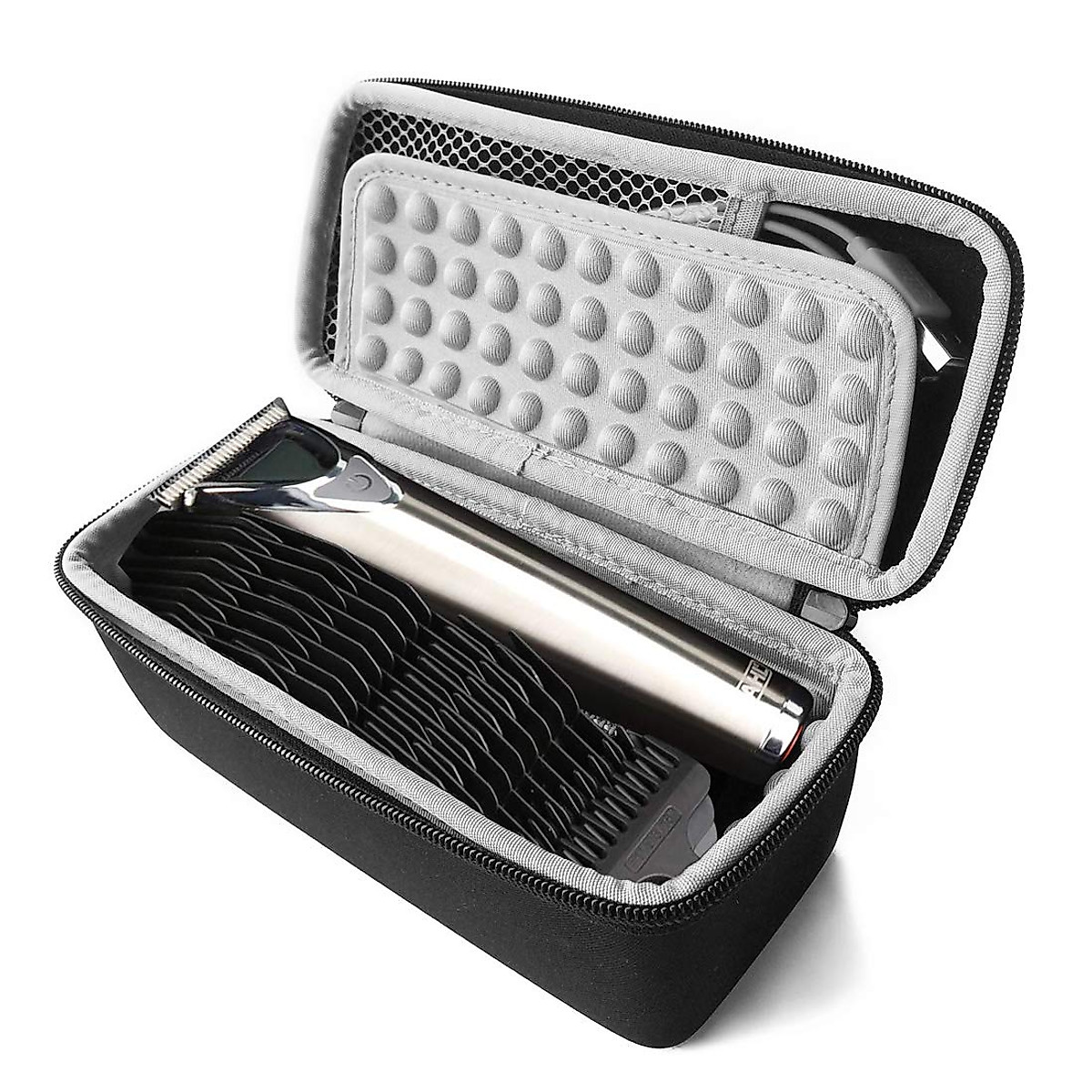 FitSand Travel Hard Case Compatible for Wahl Clipper Stainless Steel Lithium Ion Plus Beard Trimmer Hair Clippers Shavers 9818 Braun MGK3060 Men's Beard Trimmer