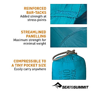 Sea to Summit Ultra-Sil Nano Ultralight Day Pack, 18-Liter, Dark Blue