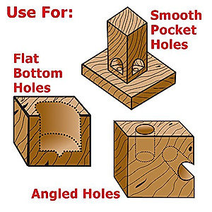 IVY Classic 46112 3/4 x 3-1/2" Forstner Bit, High-Carbon Steel, 3/8" Shank, 1/Card