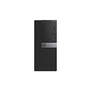 Dell Optiplex 7040 Mini Tower Desktop Computer (i5-6500, 250GB HDD, 8GB RAM) Windows 10 Pro (Renewed)