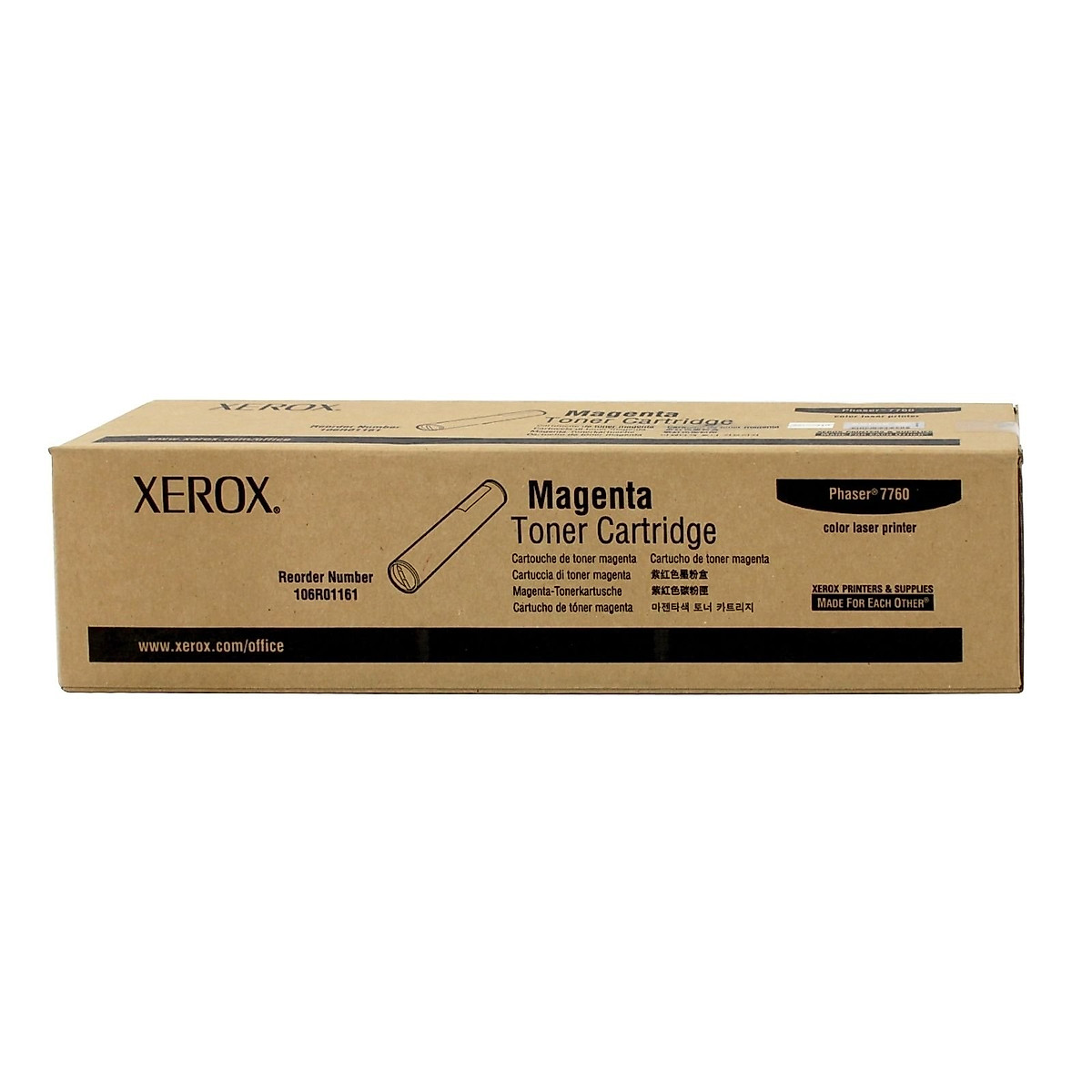 Xerox Phaser 7760 - High Capacity Toner Cartridge (25000 Pages) - 106R01161