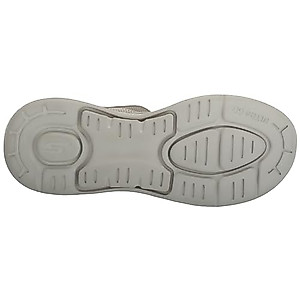 Skechers Women's Ankle Strap Sandal, Natural, 9