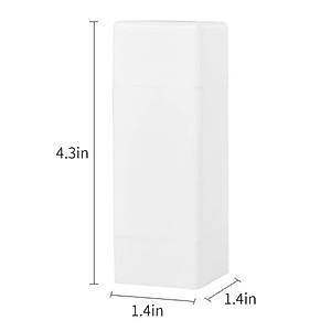 2Pcs Butter Stick Holder Plastic Sticks Butter Keeper Butter Dispenser Stick Corn Butter Holder Stick Butter Container Cake Butter Dispenser to Spread Butter on Cookware, Baking Dishes Toast Waffles