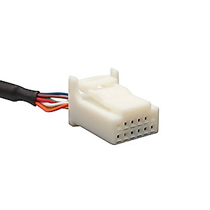 Yomikoo Auxillary Adapter, AUX Car MP3 Player Radio Interface AUX in Adapte 3.5mm Aux Interface for Toyota (6+6) Pin Connector 2005-2010 Camry 2005-2011 Corolla 2003-2010 RAV4