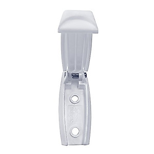 Camp'N - 12 Pack- Baggage Door Catch - Clip - Holder - for RV, Trailer, Camper, Motor Home Baggage Doors (White)