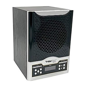 OdorStop OSAP7 - 7-in-1 HEPA Air Purifier/Ozone Generator with UV, Active Carbon, TiO2, Ionizer, 3 Ozone Plates and Remote Control