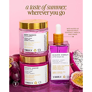 Truly Beauty Pre-Shave Exfoliator for Bikini Area - Ingrown Hair Treatment and Body Scrub - Bikini Exfoliating Scrub - 4 OZ