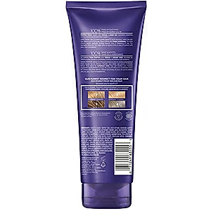 L'Oreal Paris EverPure Sulfate Free Brass Toning Purple Shampoo for Blonde, Bleached, Silver, or Brown Highlighted Hair, 11 Fl; Oz (Packaging May Vary)