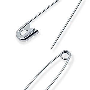Dritz 72-2 Safety Pins, Size 2 (10-Count)