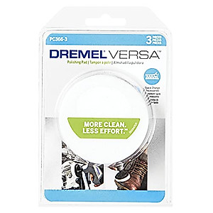 Dremel PC366-3 Power Scrubber Polishing Pads