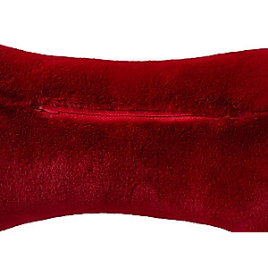 Soft Neck Bone Pillow for Sleeping,Travel Pillow Shaped Bone Neck and Neck Pillow for Recliner Great for Pain Relief. (Burgundy)