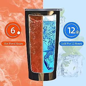 OAEWRE Benjamin Actors Wadsworth Stainless Steel Mug Insulated Tumbler Coffee Mugs with Lids and Straw Double Wall Vacuum Cup 20oz