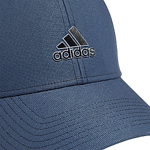 adidas Men's Stadium II Stretch Fit, Onix Grey/Silver Metallic/Black, Small-Medium