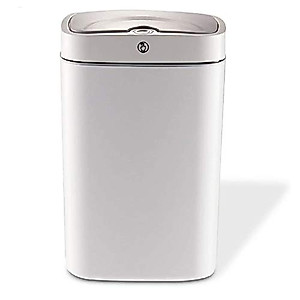 LXXSH 18L Automatic Touchless Intelligent Induction Motion Sensor Kitchen Trash Can Wide Opening Sensor Waste