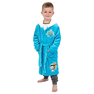OCTONAUTS Boys Bathrobe | Captain Barnacle Toddler Bathrobe | Kids Robes | Boys' Bathrobes | Blue 6
