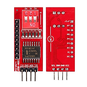 QCCAN 6pcs PCF8574 PCF8574T IO Expansion Board I/O Expander I2C IIC Port Interface Evaluation Develop Module
